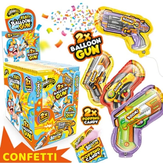 Johny Bee Party Balloon Confetti Gun